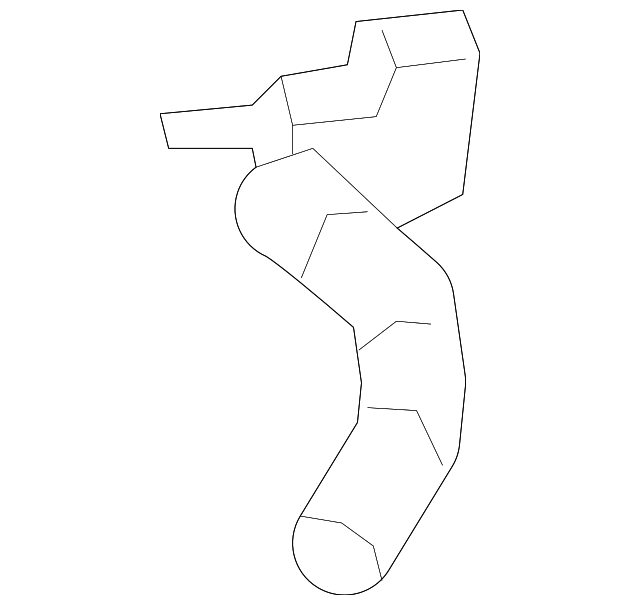 16331-F2010 - Water Outlet - 2019-2023 Toyota | OEM Genuine Toyota Parts