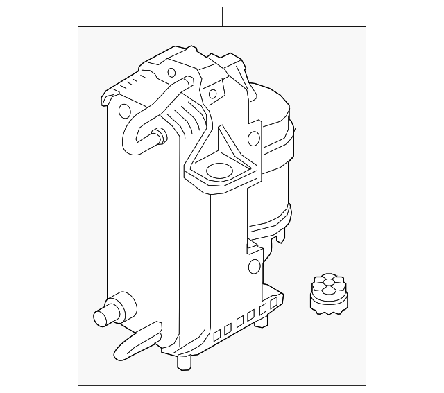 64509891030 - 2016-2022 BMW Condenser (64-50-9-891-030) | BMW of South ...
