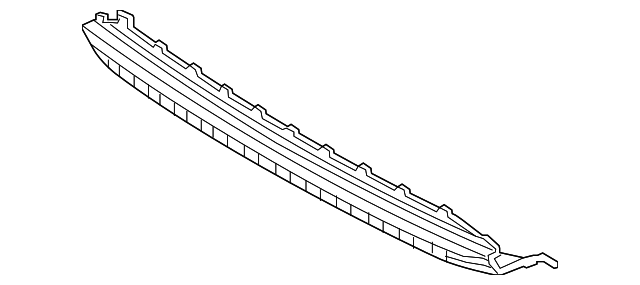 2017-2019 Hyundai Ioniq Lower Grille 86560-G2000-TAD | OEM Parts Online
