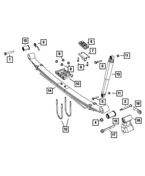 Rear Suspension and Cradle for 2013 Ram 2500 | My Mopar Parts