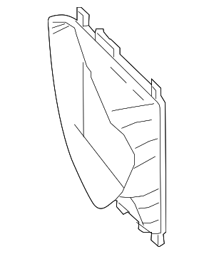 2011-2018 Porsche Cayenne Front Duct 958-575-322-00 | Porsche Marin