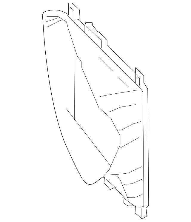 2011-2018 Porsche Cayenne Front Duct 958-575-322-00 | Sunset Porsche Parts