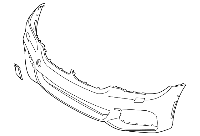 Genuine BMW 51-11-8-081-777 | F90 LCI M5 Front Bumper Cover | FREE ...