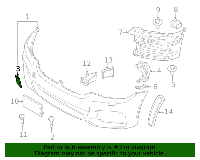 Genuine BMW 51-11-8-746-626 | Tow Eye Cap | FREE Shipping on Most ...