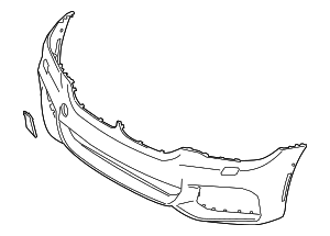 Genuine BMW 51-11-8-081-777 | F90 LCI M5 Front Bumper Cover | FREE ...