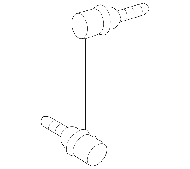 2005-2023 Toyota Tacoma Link Assembly, Front Stabilizer, Left 48810 ...