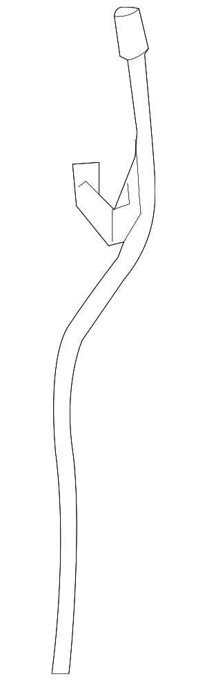 276-010-18-72 - Engine Oil Dipstick For 2012-2016 Mercedes-Benz ...