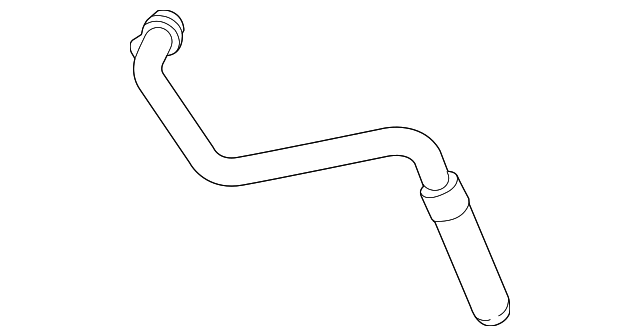 2012-2018 Mercedes-Benz Cooler Line 276-200-03-00 | MB OEM Parts