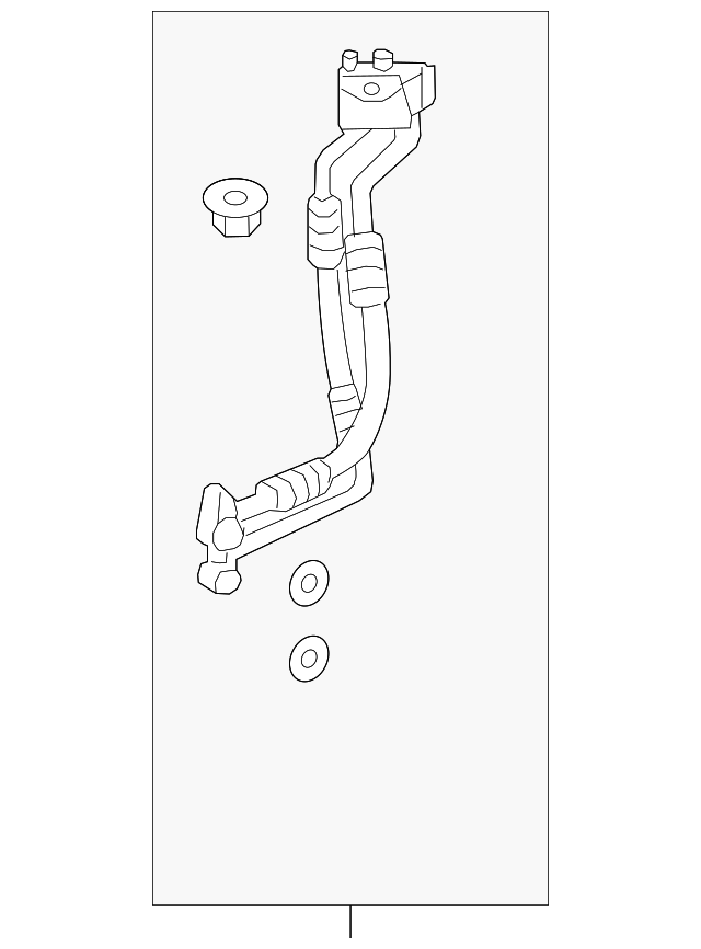 2013-2018 Hyundai Santa Fe Sport Front AC Tube 97761-2W001 | OEM Parts ...