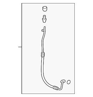 97762-4Z500 - Discharge Hose - 2013-2017 Hyundai Santa Fe Sport | World ...