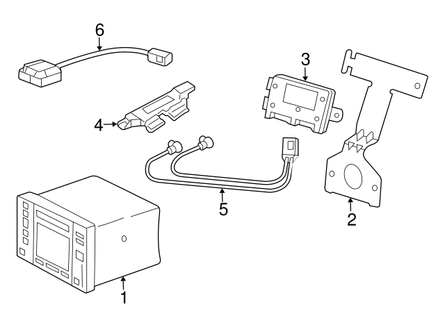 2002-2005 Porsche Control Module 996-647-124-00 | OEM Parts Online