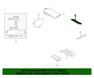 2007-2016 Mini Bumper antenna passive access 61-35-6-922-212 ...