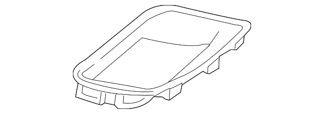 2015-2018 Mercedes-Benz Bezel 205-820-61-00-8R23 | MB OEM Parts