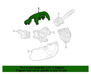 2017-2019 Buick LaCrosse Very Dark Atmosphere Instrument Panel Steering ...