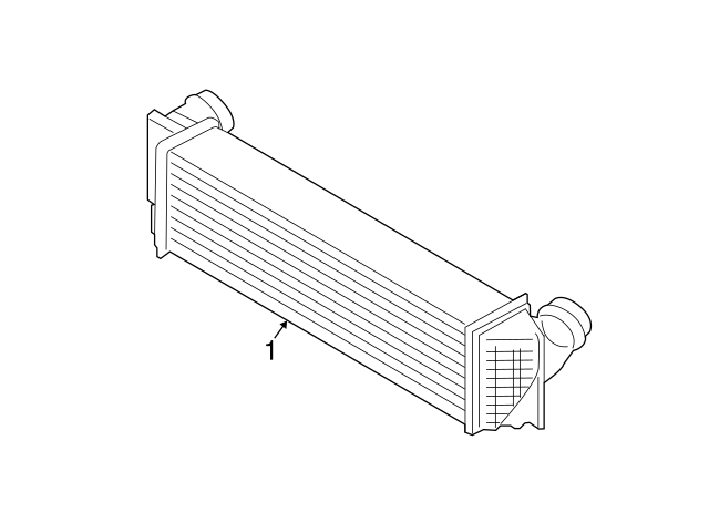 17517805629 - 2014-2016 BMW Inter-Cooler (17-51-7-805-629) | BMW of ...