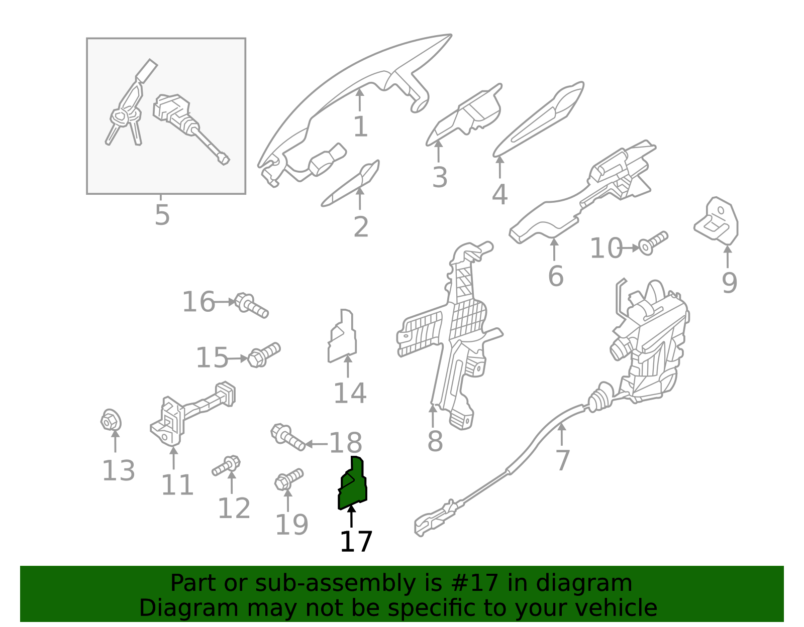 79320-1Y000 - High-Quality Lower Hinge for 2021-2025 Hyundai ...