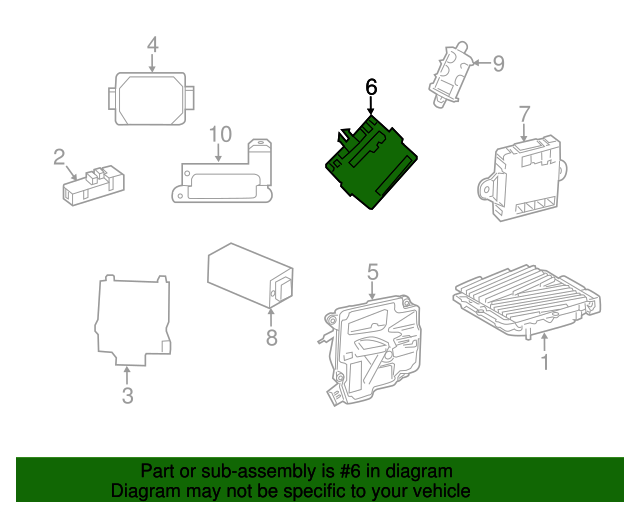 212-900-90-29 - Control Module 2012-2018 Mercedes-Benz | Mercedes-Benz ...