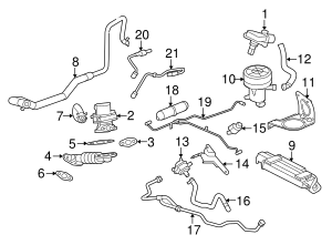 2009 Jaguar XF Vacuum Line C2Z1751 | Haper Jaguar Parts