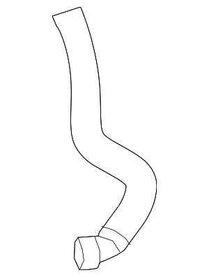 2009 Jaguar XF Secondary Air Injection Pump Hose C2Z3445 | JaguarParts.com