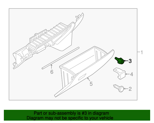 68134786AA - Stop/Bump - 2015-2022 Ram ProMaster City | Mopar Parts Canada
