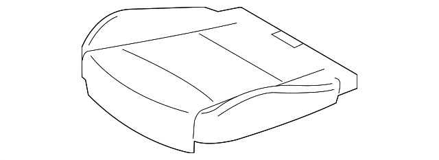 52107344893 - 2014-2021 BMW Seat Cushion Pad (52-10-7-344-893) | BMW of ...