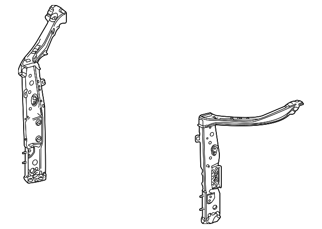 2021-2023 Toyota Sienna Radiator Support Side Panel 53203-08050 ...