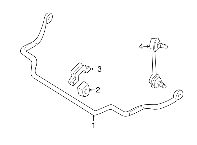 2002-2006 Infiniti Stabilizer Link 54668-AR00B | INFINITI Parts ...