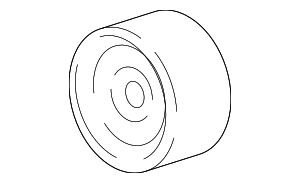 2016-2018 GM Drive Belt Idler Pulley 12633065 GM | GMPartsDirect.com