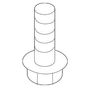 2017-2019 Nissan Rogue Sport Bumper Cover Screw 01466-00321 | QuirkParts