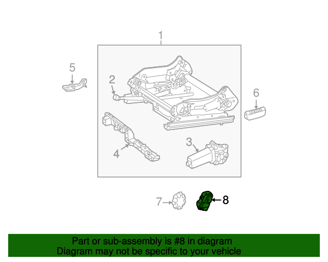 2008-2015 Mercedes-Benz Switch 204-870-17-58-64 | MB OEM Parts