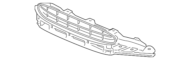 71110-TP6-A00 - Lower Grille 2010-2012 Honda | Honda Parts Online