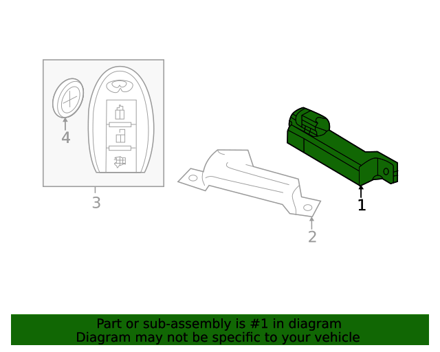 2019-2020 Infiniti QX50 Antenna 285E7-5NA0A | OEM Parts Online