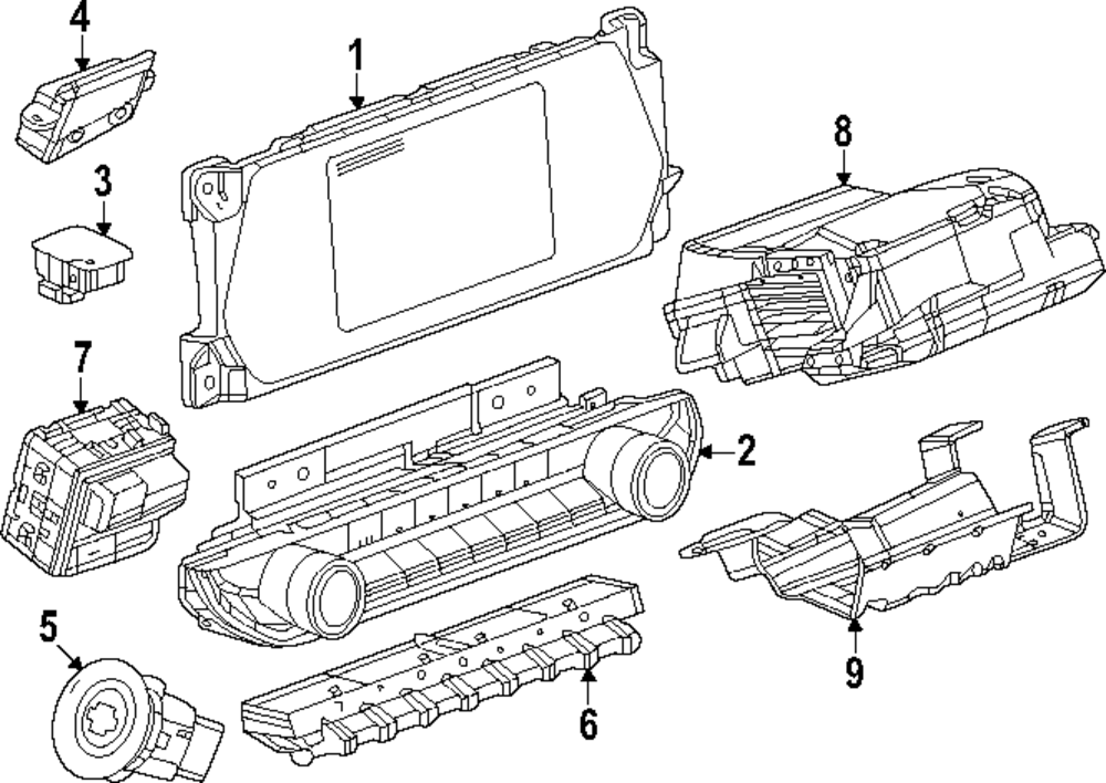 2023-2024 GMC Canyon Head-Up Display 85642535 GM | GMPartsDirect.com