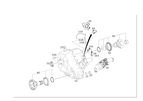 Complete Transfer Case for 2018 Mercedes-Benz GLE43 AMG | MB Direct Parts