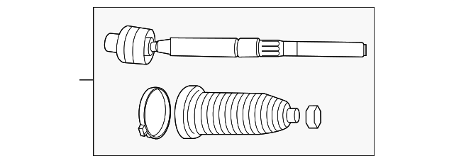 2007-2017 Mopar Inner Tie Rod 68040224AB | Mopar Parts Canada