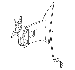 9108112100 - Mirror Base - Left 2019-2024 Mercedes-Benz | Mercedes-Benz ...