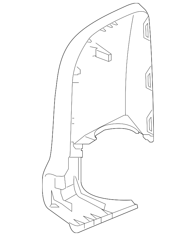 001-811-00-22 - Mirror Cover 2019-2021 Mercedes-Benz | Mercedes-Benz ...