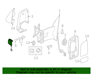 2019-2024 Mercedes-Benz Signal Lamp 9109064700 | mbpartscenter.com