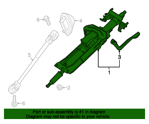 Genuine BMW 32-30-6-858-559 | Column Assembly | FREE Shipping on Most ...