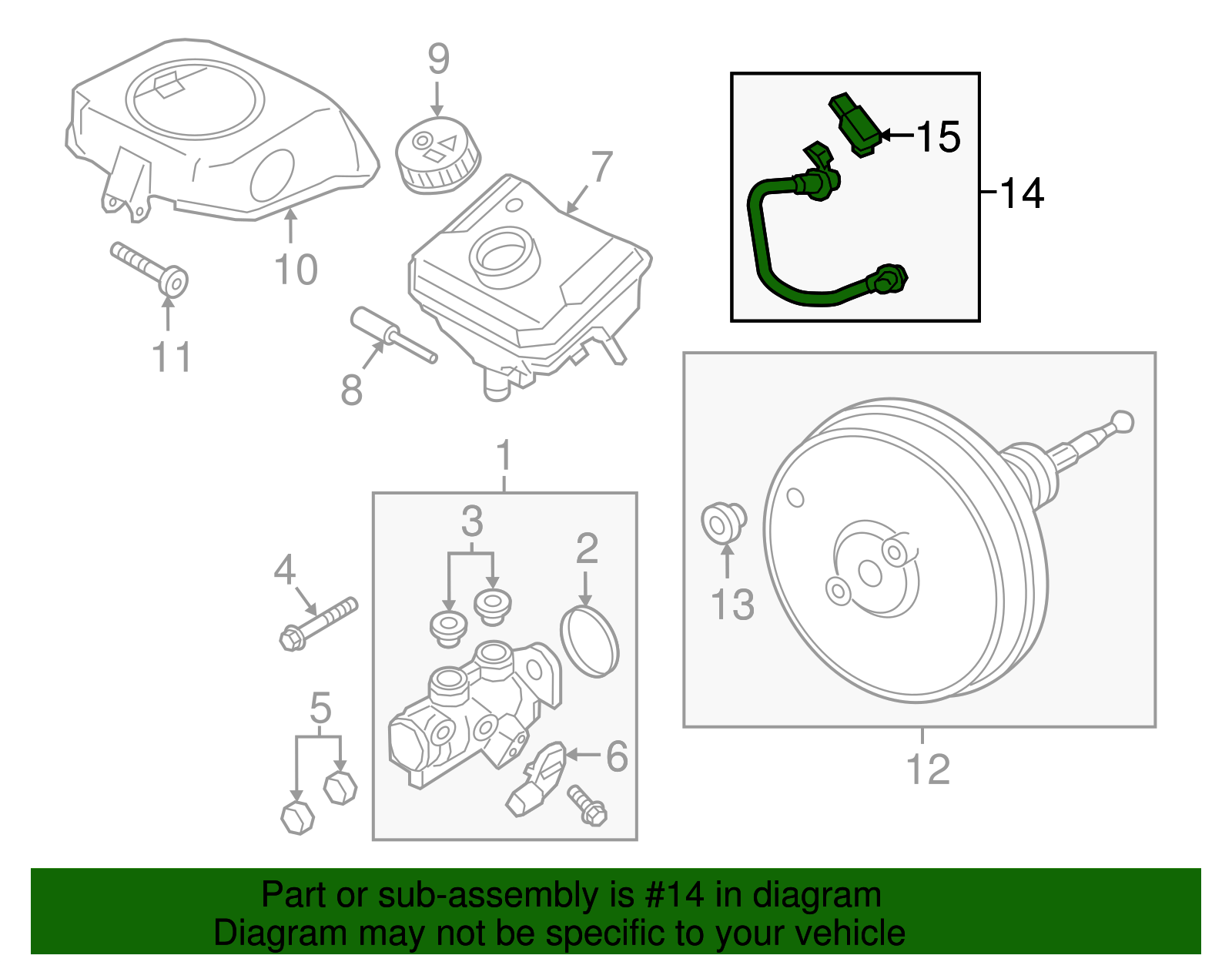 2017-2024 Audi Vacuum Hose 8W1-611-931-T | OEM Parts Online
