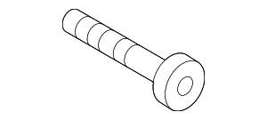 2007-2024 Audi Headlamp Assembly Screw N-105-540-05 | Genuine Audi Parts