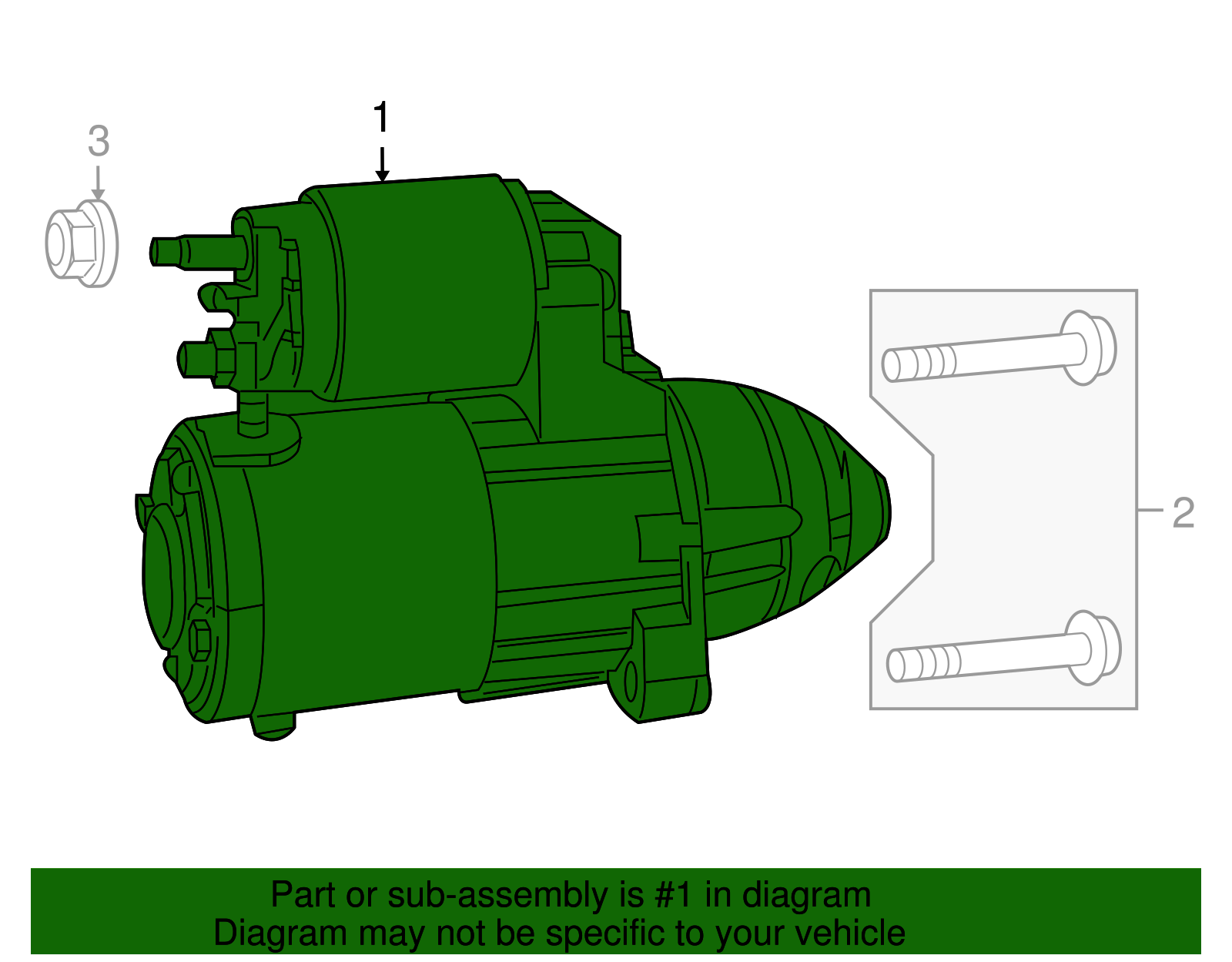 2007-2020 Mopar Starter 05034555AA | Mopar Parts Canada