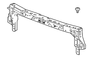 2016-2019 Chevrolet Volt Front End Upper Tie Bar 84003890 ...
