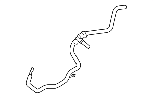 F2GZ-8C289-E - Reservoir Hose - 2015-2018 Ford Edge | Lasco Auto Parts