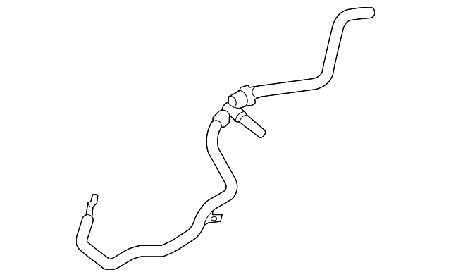 F2GZ-8C289-E - Reservoir Hose - 2015-2018 Ford Edge | Lasco Auto Parts