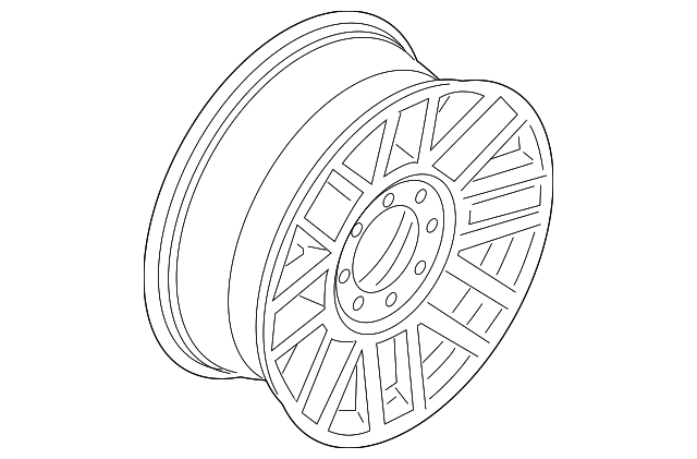 2017-2019 Ford Wheel, Alloy HC3Z-1007-F | OEPartsQuick