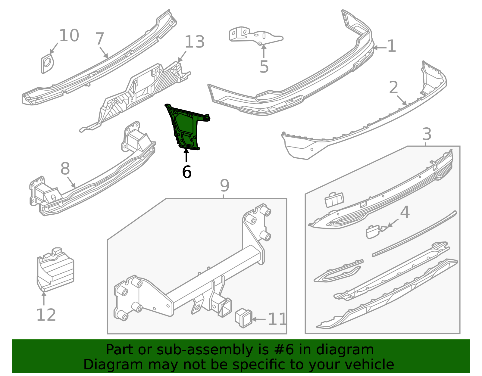 2020-2025 Audi Guide 4M0-807-454-B | Audi OEM Parts Guy