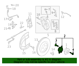 4M0-498-625-G - Wheel Bearing 2019-2023 Audi | Audi OEM Parts