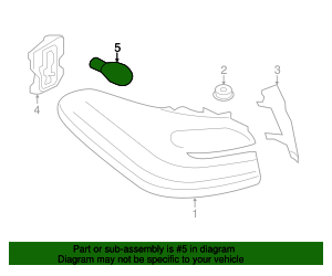 63117359245 - 2012-2018 BMW Tail Lamp Bulb (63-11-7-359-245) | BMW of ...
