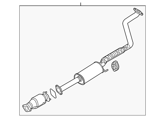 2014-2017 Kia Pipe Assembly 28600 A7450 | TascaParts.com